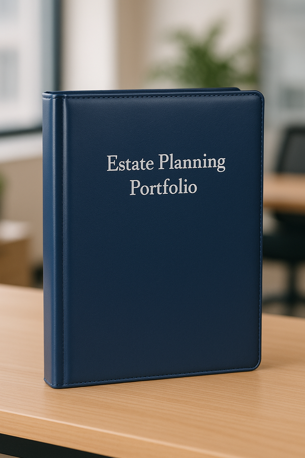 Estate Planning Presentation Binders (Will/Trust Tabs and Free Shippin ...